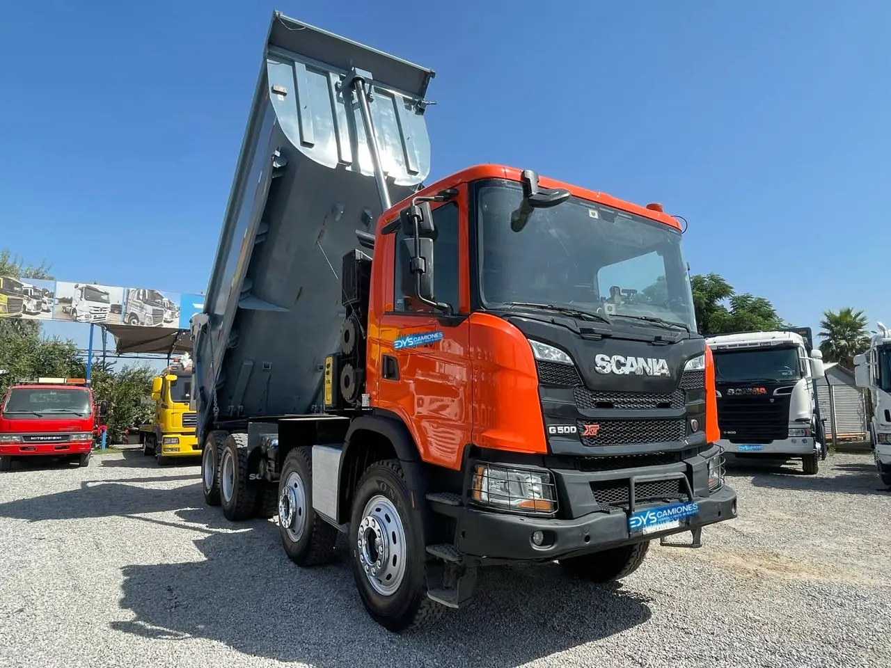 Camión Tolva Scania XT G500